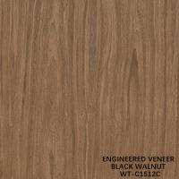 China Artificial Natural Wood Veneer Crown Cut Walnut Standard Size 2500*640 For Indoor Decorative Board WT-C1275C/1512C/1715C for sale