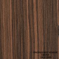 China Recon Ebony Wood Veneer Slice Cut Straight Grain Double Color For Door And Cabinet Face Decoration EB-C359S/521S/637S/953S for sale