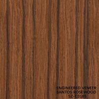 China Engineered Santos Rosewood Wood Veneer Standard Size 2500*640mm Grade A For For Interior Furniture Face China Makes SZ-318C/318S for sale
