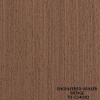 China Engineered Wood Veneer Slice Cut Wenge Quarter Grain Good Price For Hotel Decoration 3200mm TD-678Q/1403Q/2238Q for sale