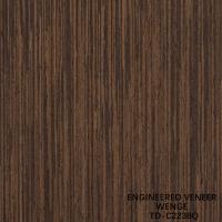 China Engineered Wood Veneer Slice Cut Wenge Quarter Grain Good Price For Hotel Decoration 3200mm TD-678Q/1403Q/2238Q for sale