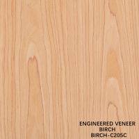 China Engineered Birch Wood Veneer 205S/205C Grade A For Interior Export Standard For Door And Cabinet Face for sale
