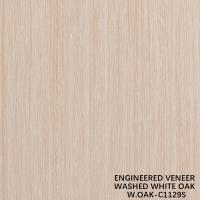 China Man-Made Washed Oak Wood Veneer 0.15-0.55 Mm Thickness Customized For Hotel And Home Decoration China Makes W.OAK-161S / 1129S / 1162C / 1607C for sale