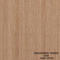 China American Oak Engineered Wood Veneer Quarter Slice Cut 0.5mm Thinckness For Door And Cabinet Face OAK-208Q / 373S / 1092S / 1103S / 1188C for sale