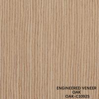 China American Oak Engineered Wood Veneer Quarter Slice Cut 0.5mm Thinckness For Door And Cabinet Face OAK-208Q / 373S / 1092S / 1103S / 1188C for sale