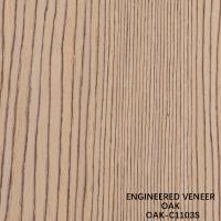 China American Oak Engineered Wood Veneer Quarter Slice Cut 0.5mm Thinckness For Door And Cabinet Face OAK-208Q / 373S / 1092S / 1103S / 1188C for sale