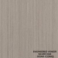 China Engineered Wood Veneer Quarter Cut Of Silver Oak Sheet Thickness 0.4mm For For Cabinet Face SOAK-1098Q/1157Q/1235Q/1260Q/1376Q for sale