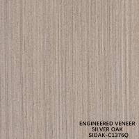 China Engineered Wood Veneer Quarter Cut Of Silver Oak Sheet Thickness 0.4mm For For Cabinet Face SOAK-1098Q/1157Q/1235Q/1260Q/1376Q for sale