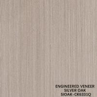 China Fancy Recomposed Wood Veneer Of Silver Pear Slice Cut Technics For Straight Grain Width 1280mm Splicing For Door Skin SOAK-3096Q/9416Q/6331Q/6333Q/6334Q for sale