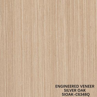 China Artificial Wood Veneer Quarter Cut Of Silver Pear Lengthened Size 3200mm For Door And Cabinet Face SOAK-6348Q/63Q/6350/6356Q/6359Q for sale