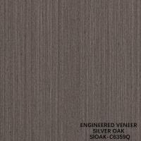 China Artificial Wood Veneer Quarter Cut Of Silver Pear Lengthened Size 3200mm For Door And Cabinet Face SOAK-6348Q/63Q/6350/6356Q/6359Q for sale