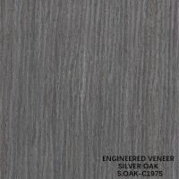 China Fancy Engineered Wood Veneer Of Silver Oak Quarter Cut For Door And Cabinet Face Lengthened Size 3100mm SOAK-197S/495Q/1326S/1579S/1640S for sale