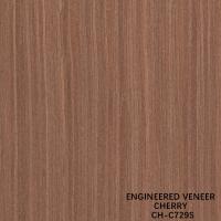 China Cherry Wood Veneer Fancy Panels Straight Grain 0.18-0.6mm Thickness Customized For Hotel Decoration CH-302-1S/729S/1149S/1509S for sale