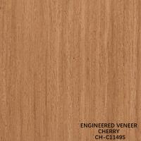 China Cherry Wood Veneer Fancy Panels Straight Grain 0.18-0.6mm Thickness Customized For Hotel Decoration CH-302-1S/729S/1149S/1509S for sale