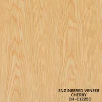 China Ev Wood Veneer Of Fancy Crown Grain American Cherry 2850mm Length For Interior Doors China Manufacturer CH-119C/1225C for sale