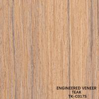 China Recon Wood Veneer Of Teak Slice Cut Technics With Straight Grain For For Door Face Lengthened Size 2850mm TK-017S/236S/536S/829S/982S/5410S for sale