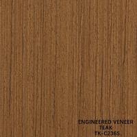 China Recon Wood Veneer Of Teak Slice Cut Technics With Straight Grain For For Door Face Lengthened Size 2850mm TK-017S/236S/536S/829S/982S/5410S for sale