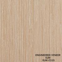 China Customized Recon Elm Wood Veneer Straight Cut And Crown Cut For Cabinet Face Of 2500*640 Mm ELM-11S/1485S/1151C for sale