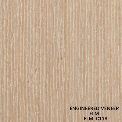 China Customized Recon Elm Wood Veneer Straight Cut And Crown Cut For Cabinet Face Of 2500*640 Mm ELM-11S/1485S/1151C for sale