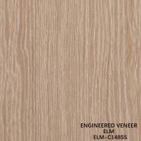 China Customized Recon Elm Wood Veneer Straight Cut And Crown Cut For Cabinet Face Of 2500*640 Mm ELM-11S/1485S/1151C for sale