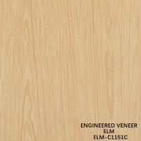 China Customized Recon Elm Wood Veneer Straight Cut And Crown Cut For Cabinet Face Of 2500*640 Mm ELM-11S/1485S/1151C for sale