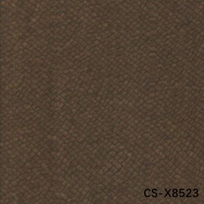 China CS-X8523 Engineered Wood Veneer Crocodile Skin Lattice Texture 0.15-1.8mm Thickness For Wallpaper for sale