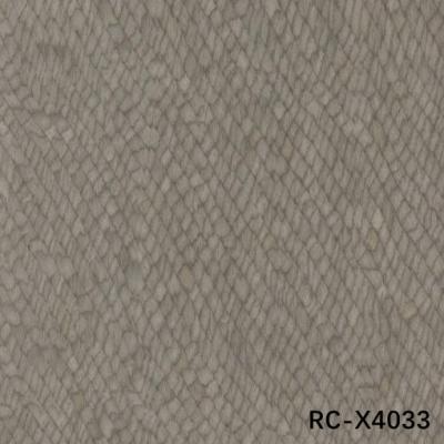 China RC-X4033 Engineered Wood Veneer Rubik'S Cube Lattice Texture Normal Size 2500*640mm For Interior Doors for sale