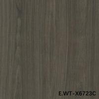 China High-End Engineered Wood Veneer European Walnut E.WT-X6723C Crown Dark Brown for Hotel Decoration China OEM Factory for sale