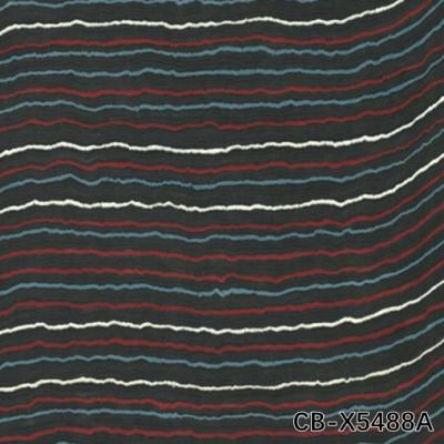 China High-End Engineered Wood Veneer Coloured Beech CB-X5488A Wavy Pattern 0.45mm thickness For Indoor Decoration Factory for sale