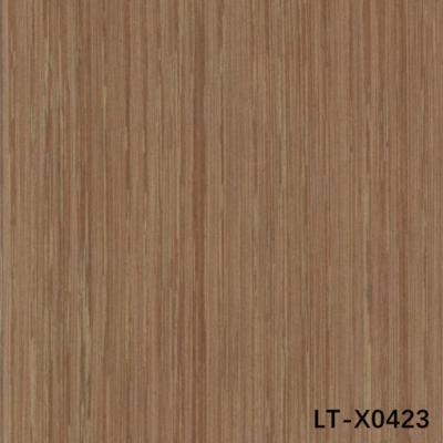 China High-End Engineered Wood Veneer LATI  LT-X0423 Straight Brown 0.15-0.55mm for Indoor Decoration Fancy Panels for sale