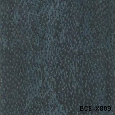 China Blue Cat'S Eye engineered wood veneer X809 Specially  Ring Grain Customized 0.55mm thickness for sale