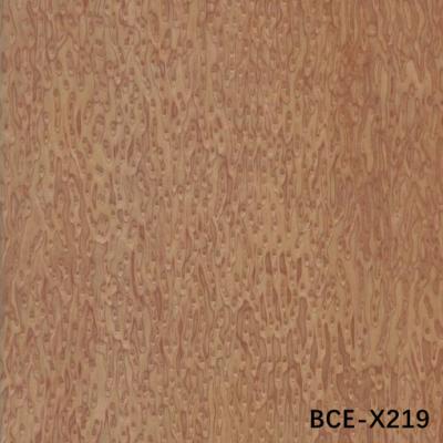 China High End Engineered Wood Veneer Brown Cat'S Eye X219 Dark Color Standard Size For Musical Instrument for sale