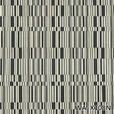 China High end Black And White Engineered Art Wood Veneer Thickness 0.45mm Decoration WA-X108N for sale