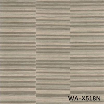 China Irregular Texture Thickness 0.3mm Engineered Veneer Brown Color For Hotel WA-X518N for sale