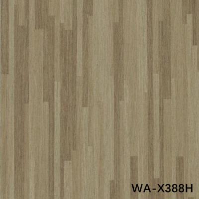 China Lattice Texture Double Color Engineered Wood Veneer 2850mm Thickness Customized High-End Wood Art WA-X388H for sale