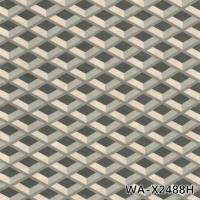 China High End Custom Engineered Wood Veneer Lattice Texture Lengthened Size For Hotel Decoration WA-X2488H for sale