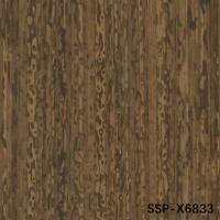 China Smoking Sapele Pommele Engineered Oak Veneer Thickness 0.18-0.6mm For Wall Panel X6833 for sale