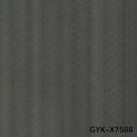 China Dark Grey Doors And Windows High End Wood Veneer 2050-3100mm Fleeced Back Grey Yikate X7588 for sale