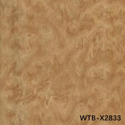 China Recomposed Wood Veneer Walnut Burl WTB-X2833 Thickness 0.45mm Customized For Hotel Decoration for sale