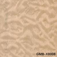 China Man Made Wood Veneer Golden Maple Burl 640-1280mm G.MB-X8008 Fleeced Back For Car Interior for sale