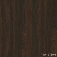 China New Design Of Man-Made Smoking Wood Veneer SW-L739N/L743N 0.55mm Thickness For Furniture Face for sale
