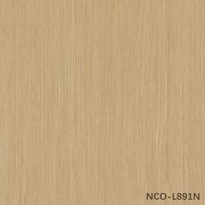 China New Design Of Engineered Chinese Oak Wood Veneer Sheet NCO-L891N/L268N 0.3mm Fleeced Back For Cabinet Face for sale