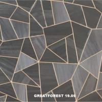 China Artistic Parquet Wood Veneer Geometric Aesthetic Feeling Popular Geometric Figures 0.50mm Thickness For Wooden Door for sale