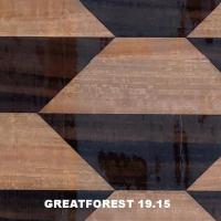 China Artistic Parquet Wood Veneer Geometric Aesthetic Feeling Popular Geometric Figures 0.50mm Thickness For Wooden Door for sale