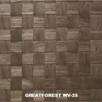 China 0.55mm Woven Wood Veneer Lattice Texture Customizable Not Paper For Advanced Club for sale