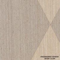 China 3D Decorative Engineered Veneer for Hotel/Residential Decoration, Custom Sizes & Textures 3DZM-L4.0N for sale
