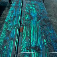 China Plant Dyed Eco-Friendly Natural Wood Veneer, Iridescent Colorful Decorative Wood Veneer for Furniture, Cabinet & Interior Wall Decoration for sale