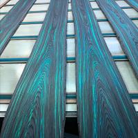 China Plant Dyed Eco-Friendly Natural Wood Veneer, Iridescent Colorful Decorative Wood Veneer for Furniture, Cabinet & Interior Wall Decoration for sale