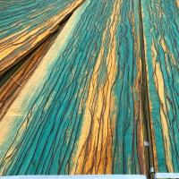 China Eco Plant Dyed Natural Wood Veneer, Vibrant Colorful Iridescent Timber Veneer, Sustainable Decorative Veneer for Interior Furnishing Projects 0.5mm for sale