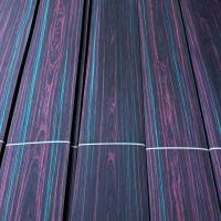 China Colorful Iridescent Plant Dyed Natural Wood Veneer, Eco-Friendly Decorative Wood Veneer for Cabinets, Doors, Furniture and Interior Decoration for sale